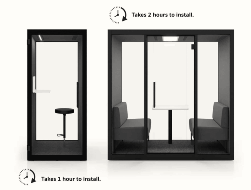 Pod Rent | Office Acoustic Soundproof Meeting Pod/Booth rentals